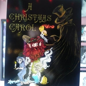 A Christmas Carol - Postcard Mini-print - Etsy