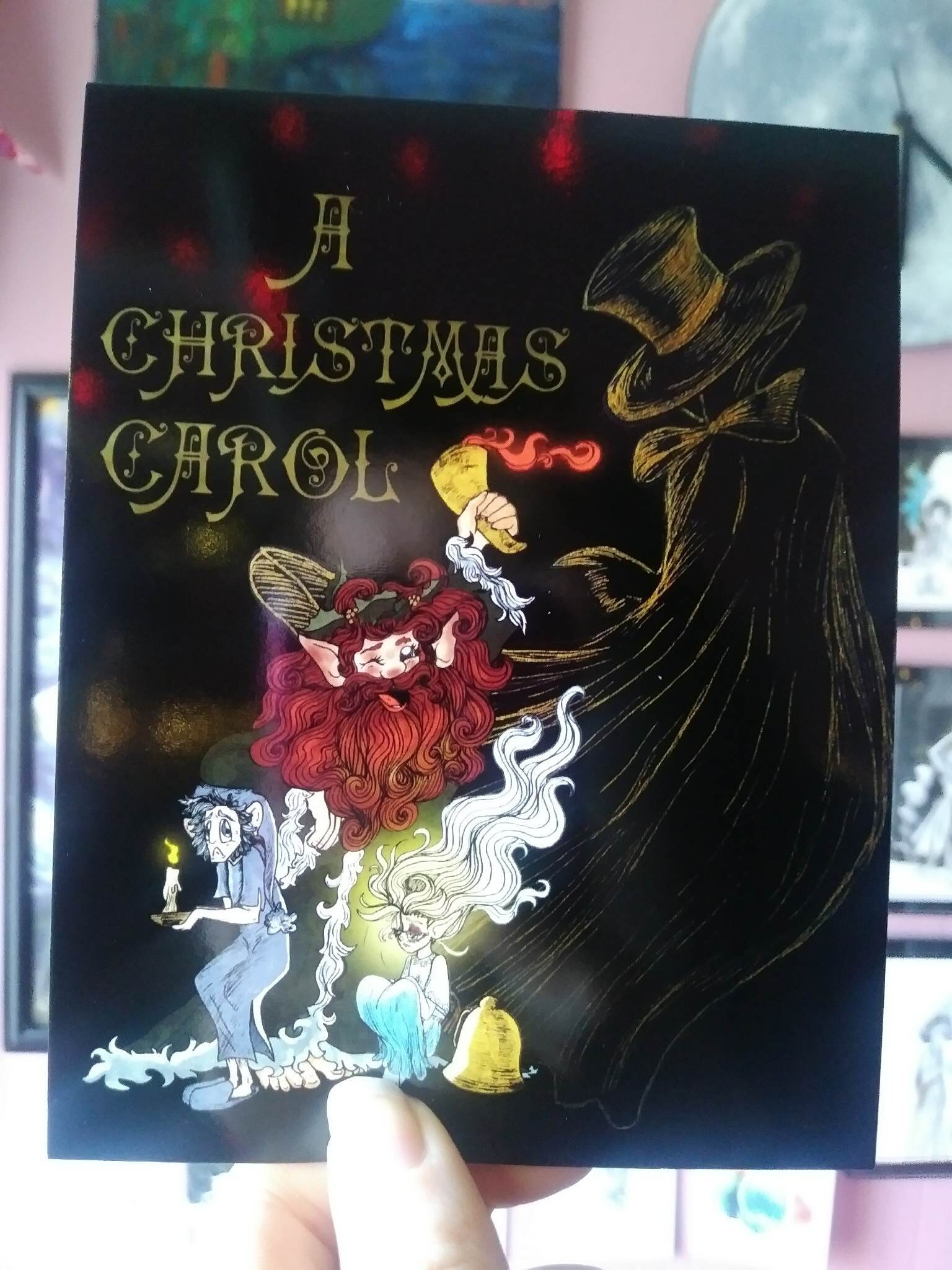 A Christmas Carol - Postcard Mini-print - Etsy