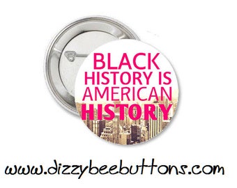 Black History Button | Etsy