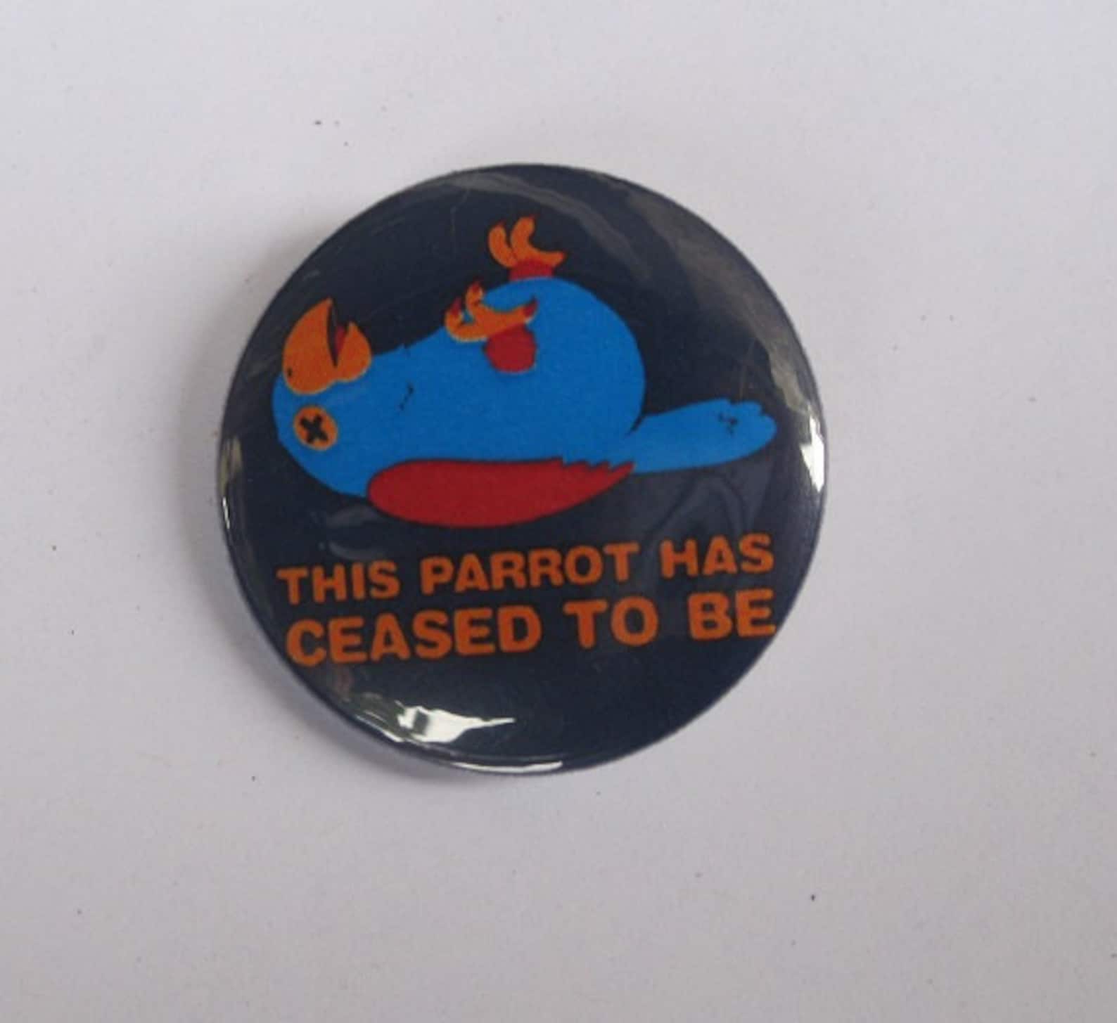 Monty Python's Flying Circus Dead Parrot Skit 1.25 | Etsy