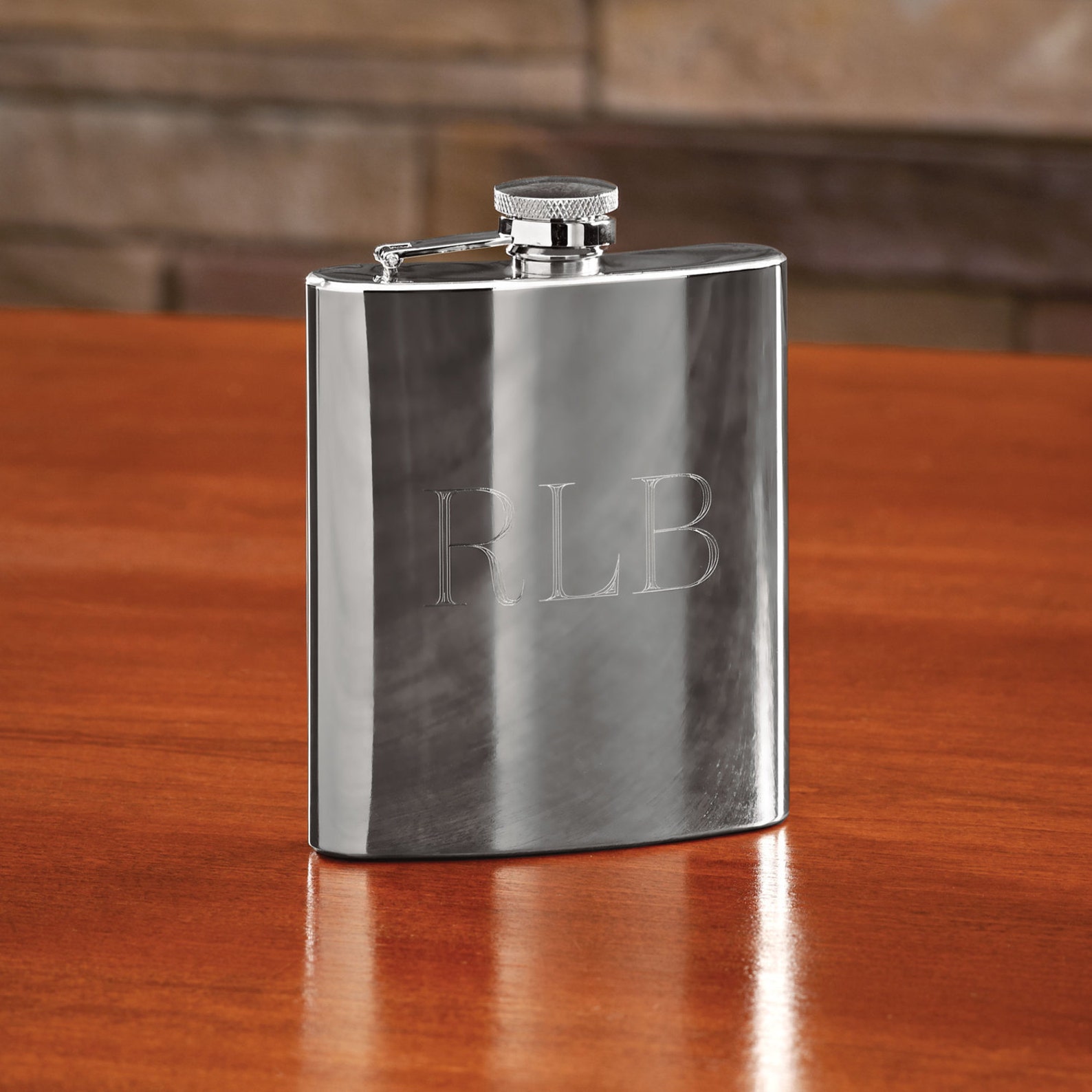 Stainless Steel Hip Flask | Engraved Flask for Men W/ High Polish ...