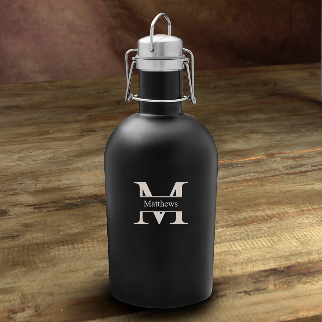 Beer Growler - 64 Oz. | Personalized Growler | Groomsmen Gift | Custom ...
