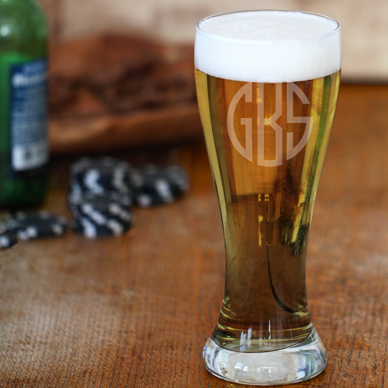 Personalized Pilsner Glass Engraved Beer Pilsner Custom - Etsy
