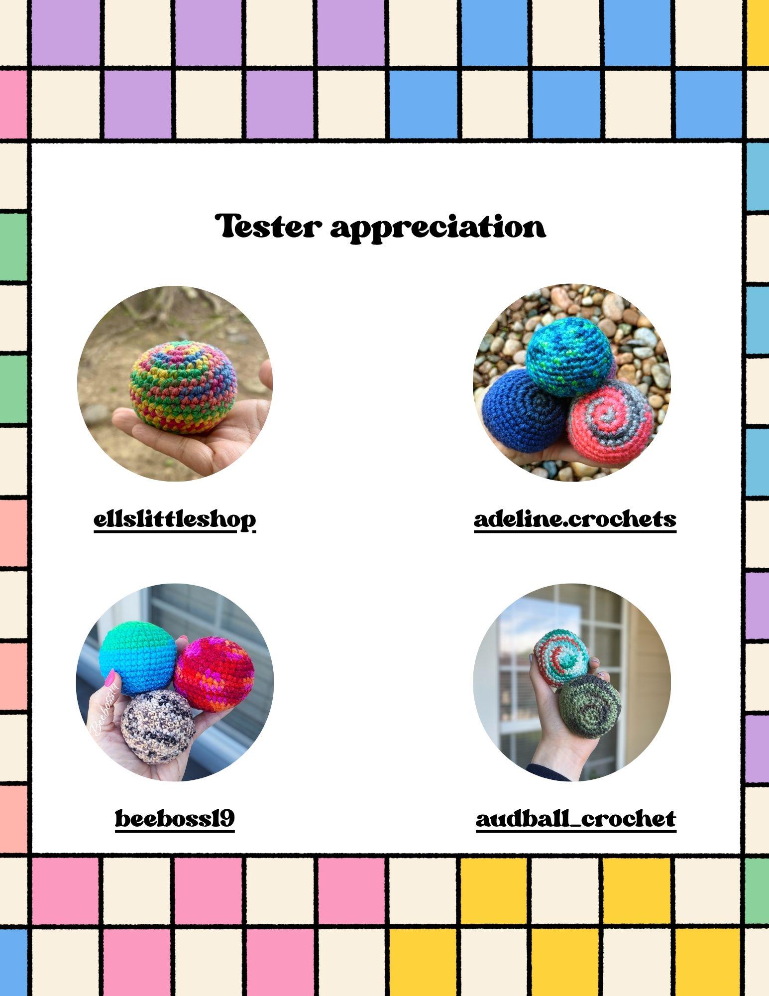 Hacky Sack--digital Pattern--crochet Pattern - Etsy