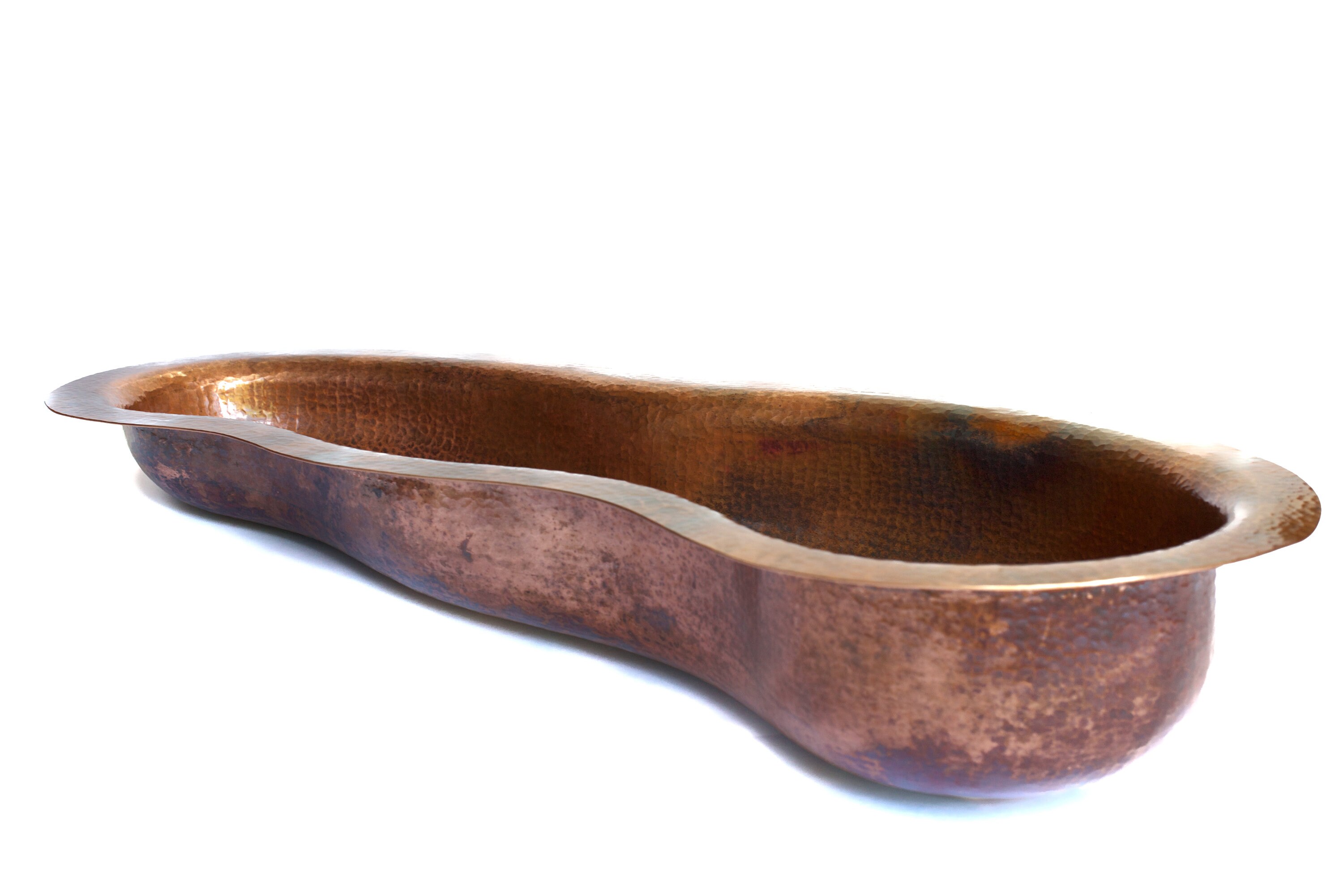 SONOMA in Natural - River Shape Undermount Bar Copper Sink With 1.5 ...