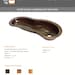 SONOMA in Natural - River Shape Undermount Bar Copper Sink With 1.5 ...