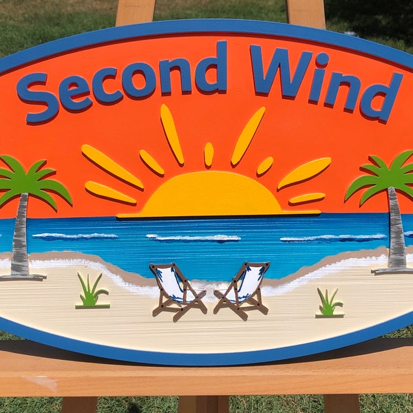 Beach House Sign Outdoor - Etsy