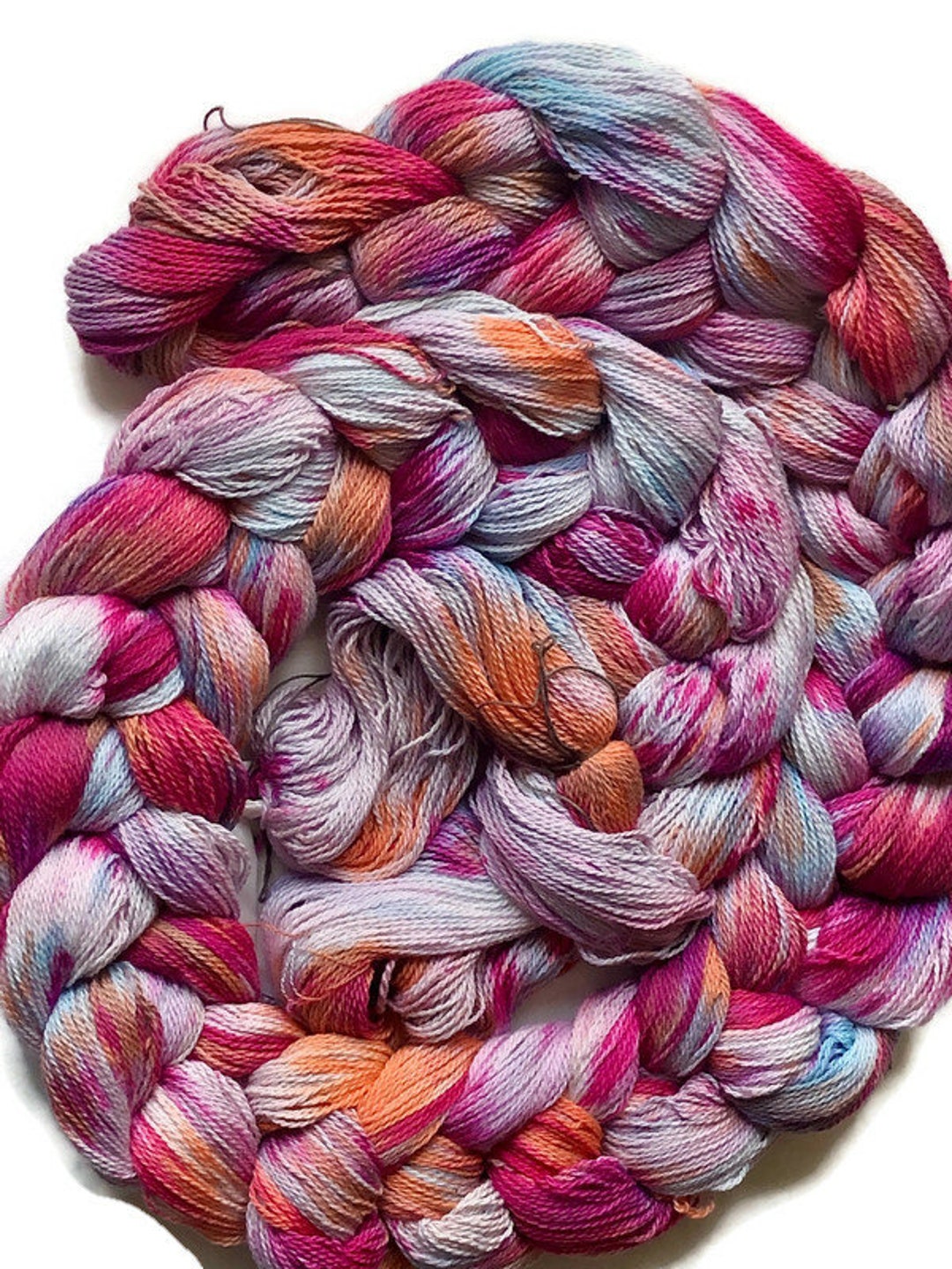 Hand-dyed Pre-wound Weaving Warp Chains 8/2 Ring Spun - Etsy