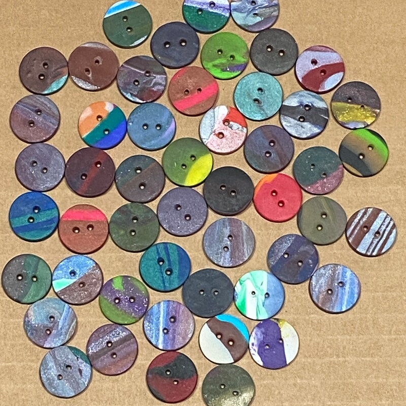 Clay Buttons - Etsy