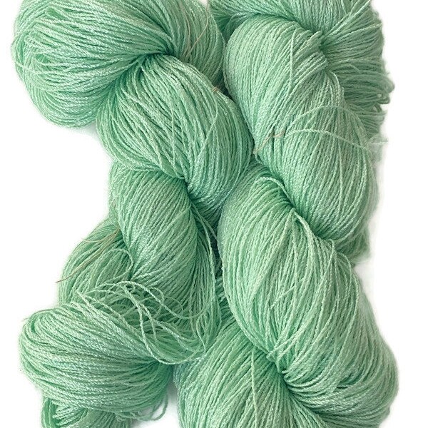 Bright Green Yarn - Etsy