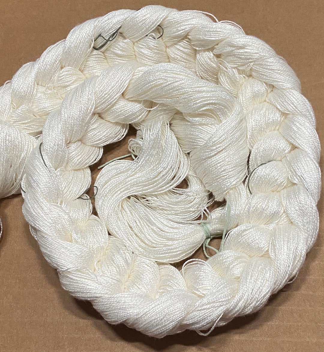 8/2 Rayon Pre-wound Weaving Warp, Undyed Weaving Warp, Multiple Lengths ...