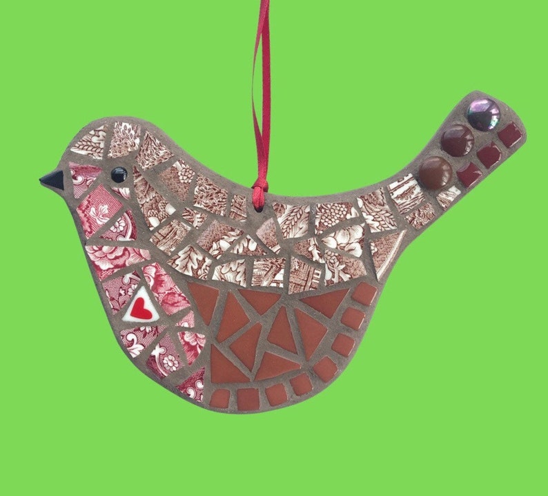 Mosaic Kit Robin, Craft Kit for Adults and Older Children - Etsy UK