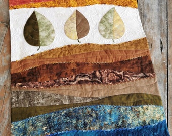 Landscape Art Quilt | Etsy