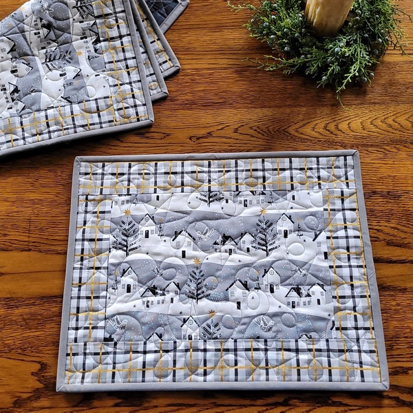 Winter Placemats - Etsy