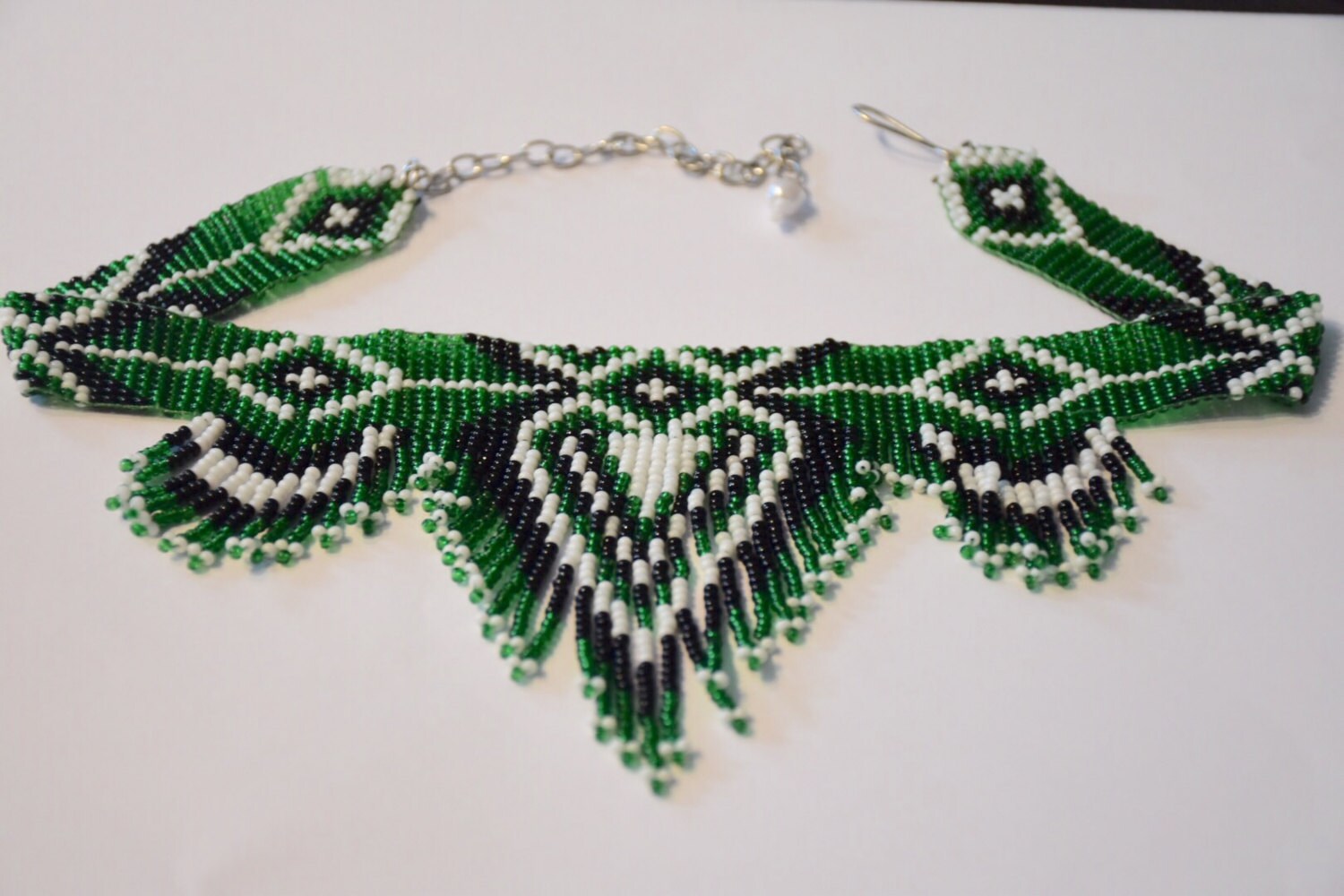 Native American Style Choker Beaded Choker Necklace Seed Bead - Etsy UK