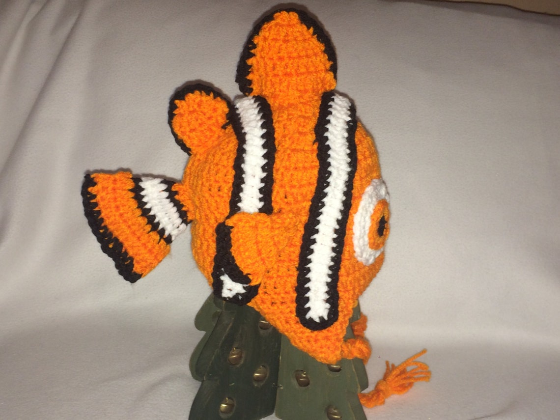 Finding Nemo Nemo Hat Under The Sea Hat Clownfish Hat Nemo | Etsy