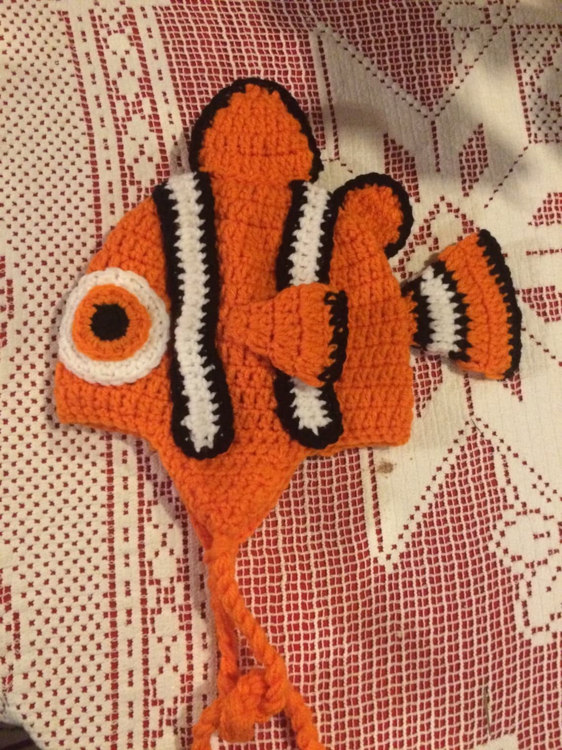 Finding Nemo Nemo Hat Under The Sea Hat Clownfish Hat Nemo | Etsy