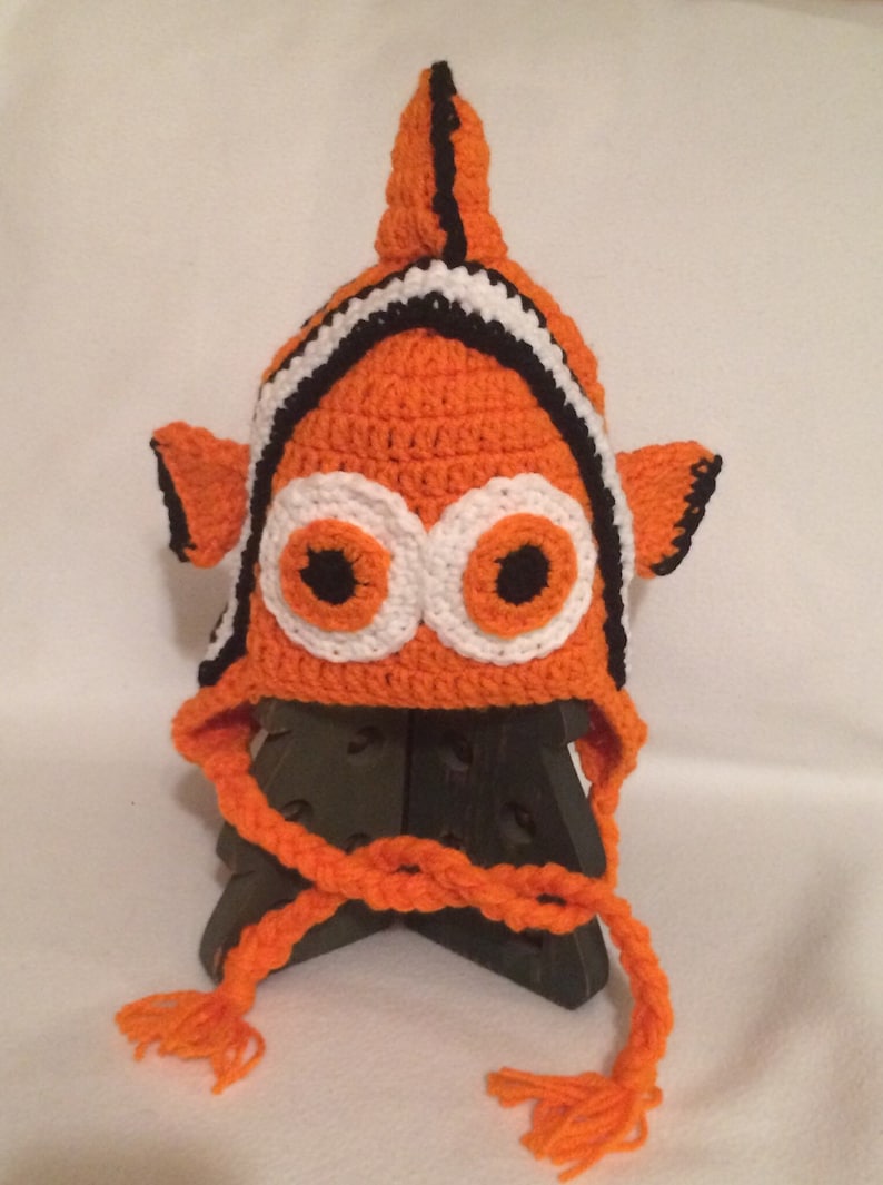 Finding Nemo Nemo Hat Under The Sea Hat Clownfish Hat Nemo | Etsy