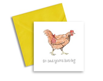 Sad Greeting Card | Etsy