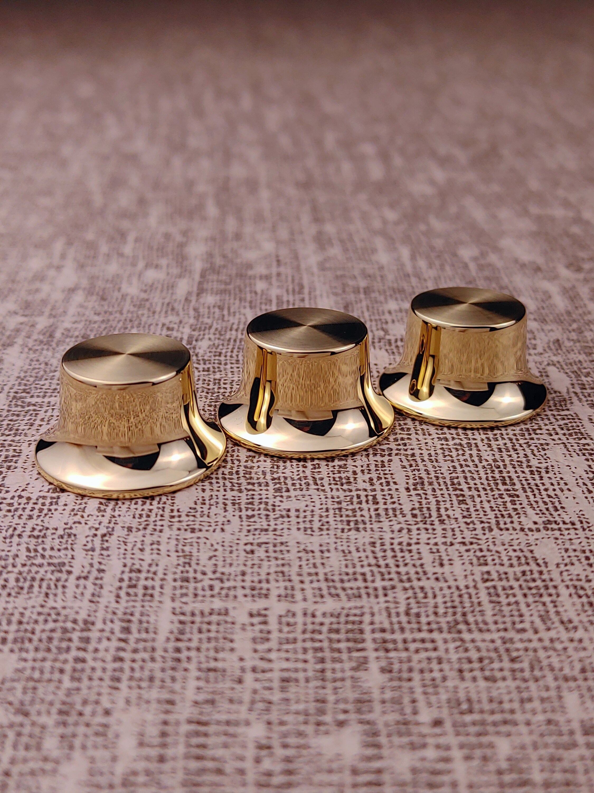 Custom Guitar Knob Set Handmade Brass for Electric Guitar. - Etsy