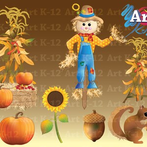 Fall Fun Clip Art - Commercial or Personal Use - Etsy