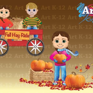 Fall Fun Clip Art - Commercial or Personal Use - Etsy