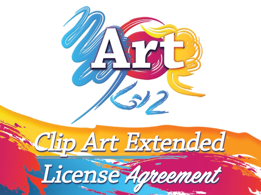 Clip Art Extended License Agreement - Etsy
