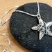 Sterling Silver Rustic Star Pendant Necklace (chain Optional) Wire ...