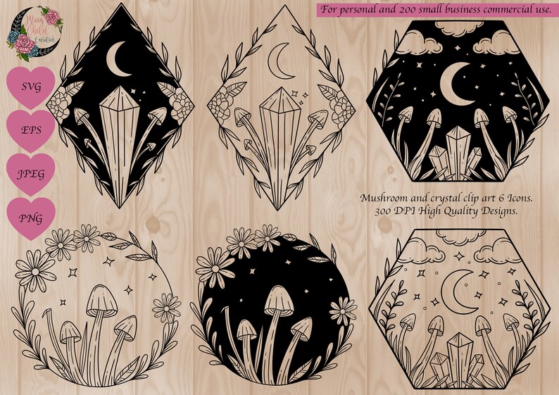 Mushroom Svg Bundle, Svg Files for Cricut, Mushroom Svg, Mushroom ...