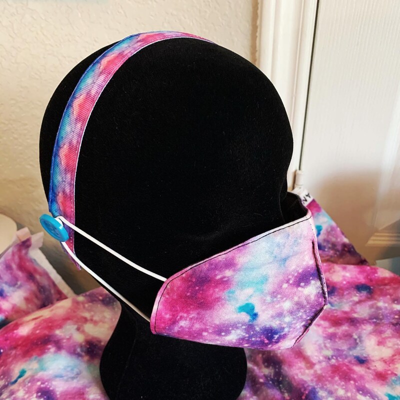 Galaxy Mask - Etsy