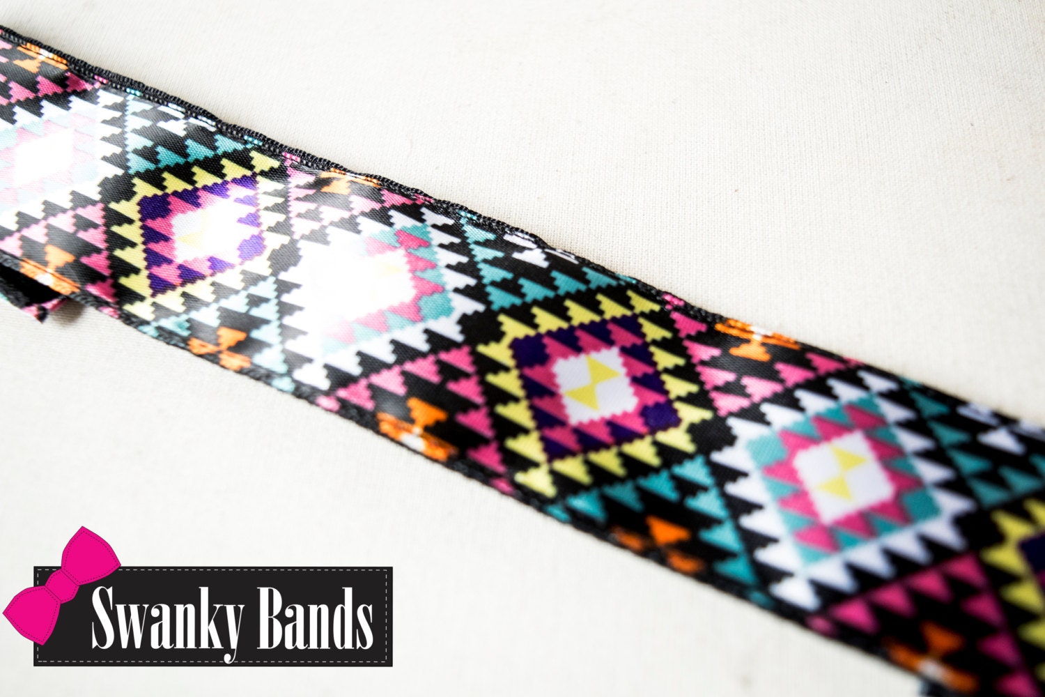 Aztec Diamond- Tribal Colorful Printed Non-slip Fashionable Headband ...