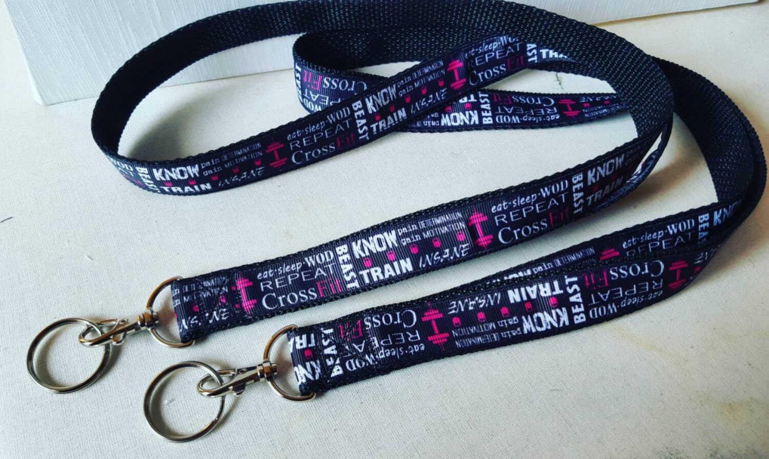 Sport Lanyard, Red and Black, Work Out, Wod, Lanyards, Sporty, Sport ...
