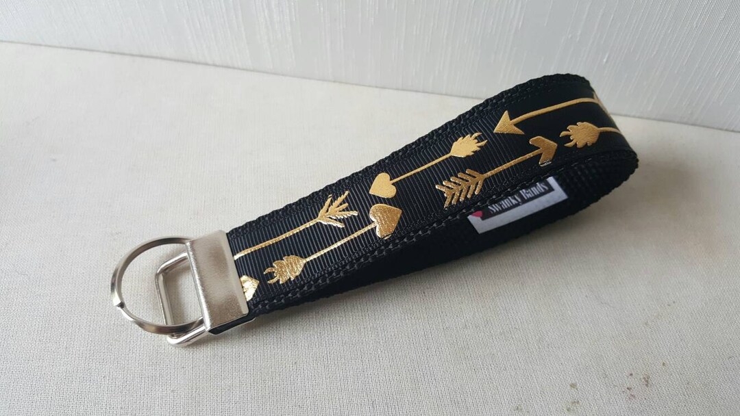 Golden Arrow Key Fob, Boho, Arrows, Arrow Key Fob, Keychains, Key ...