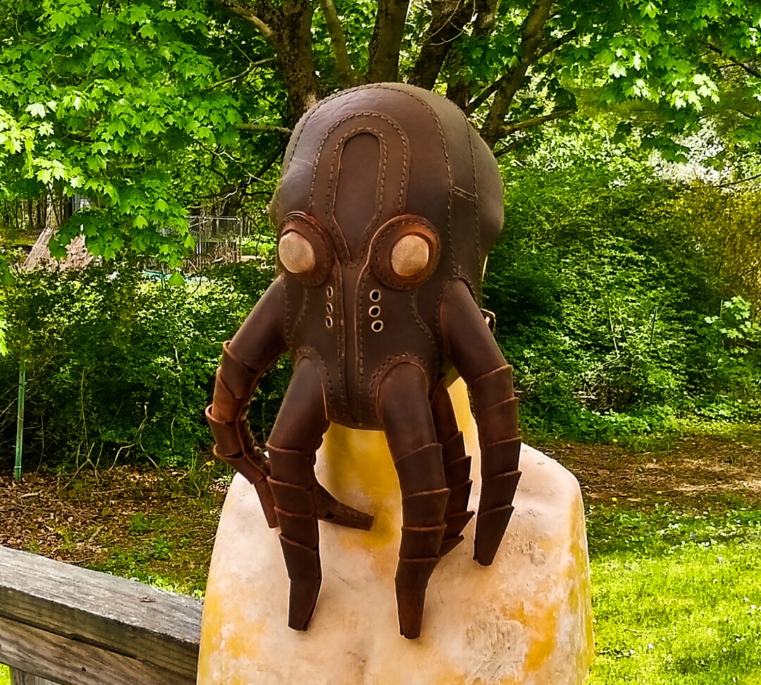 Handcrafted Leather Cthulhu Mask, HP Lovecraft, Cult Classic Gift ...