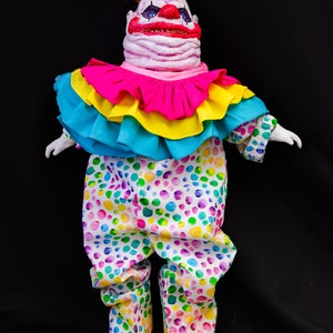 FATSO Killer Klown 18 Inch Horror Art Doll Cult Gift Slasher Clown - Etsy