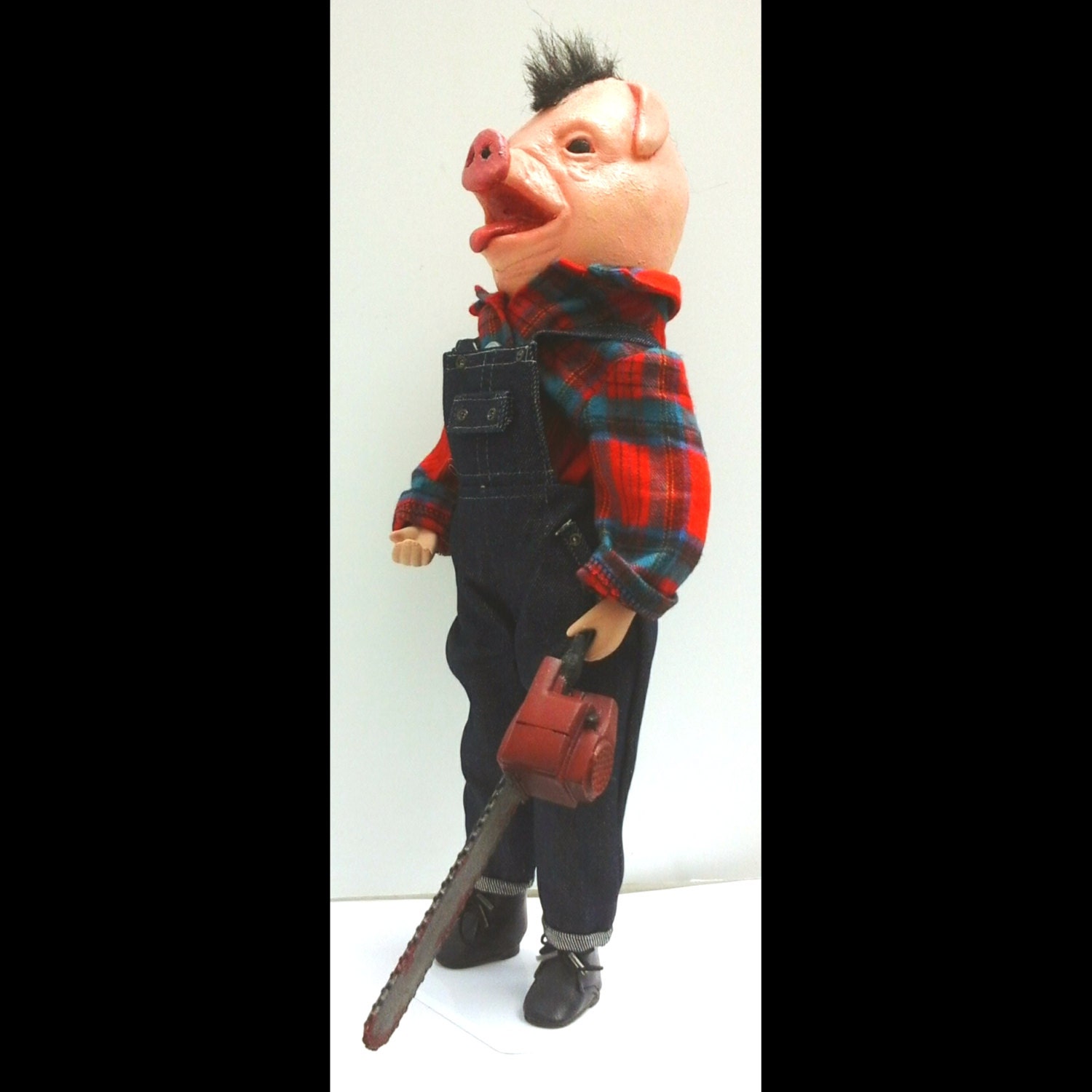 Farmer Vincent Pighead 16" Horror Doll - Motel Hell Rory Calhoun ...