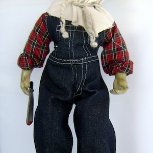 Jason Voorhees Friday the 13th Handmade Sculpted 17" Horror Movie Art ...