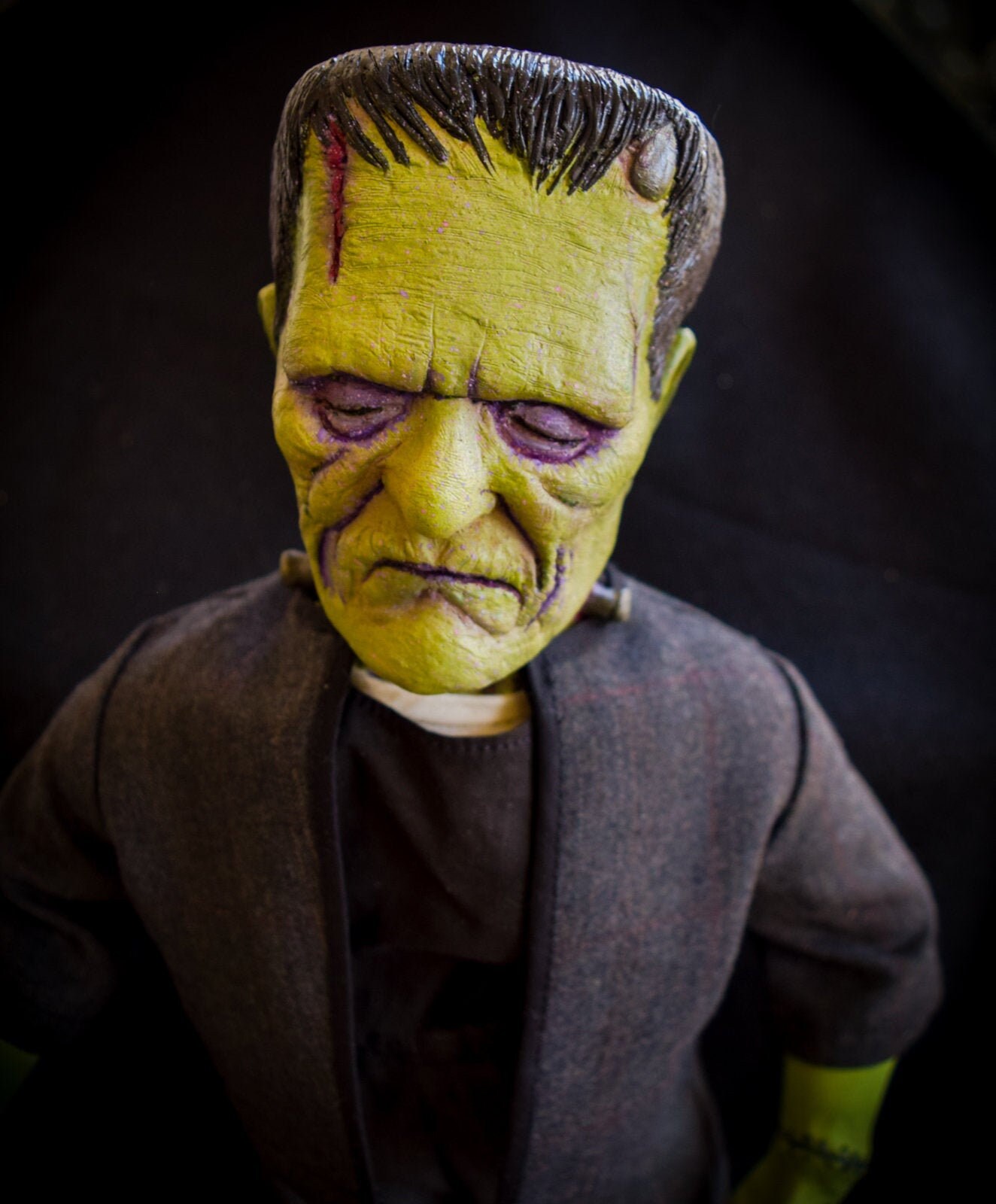 FRANKENSTEIN MONSTER 20 Inch Horror Art Doll Universal Karloff Classic ...