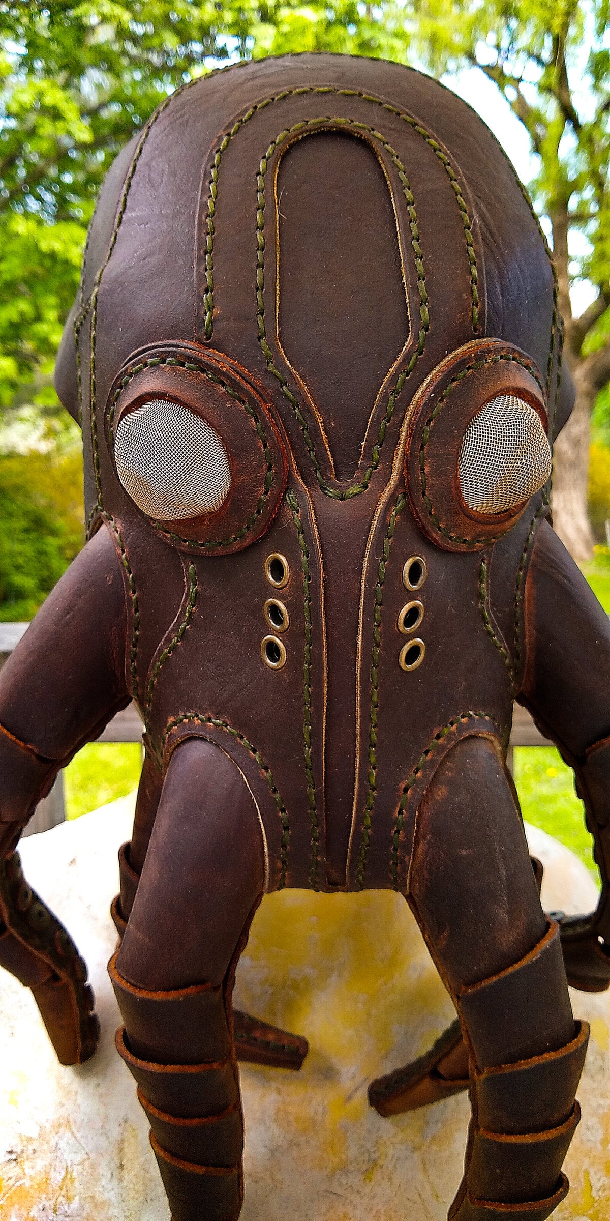 Handcrafted Leather Cthulhu Mask HP Lovecraft Cult Classic | Etsy