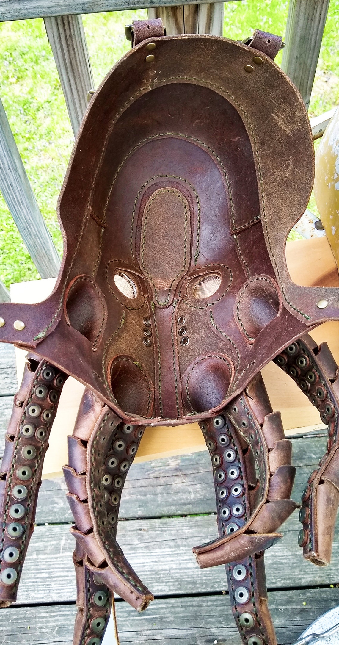 Handcrafted Leather Cthulhu Mask HP Lovecraft Cult Classic - Etsy Australia