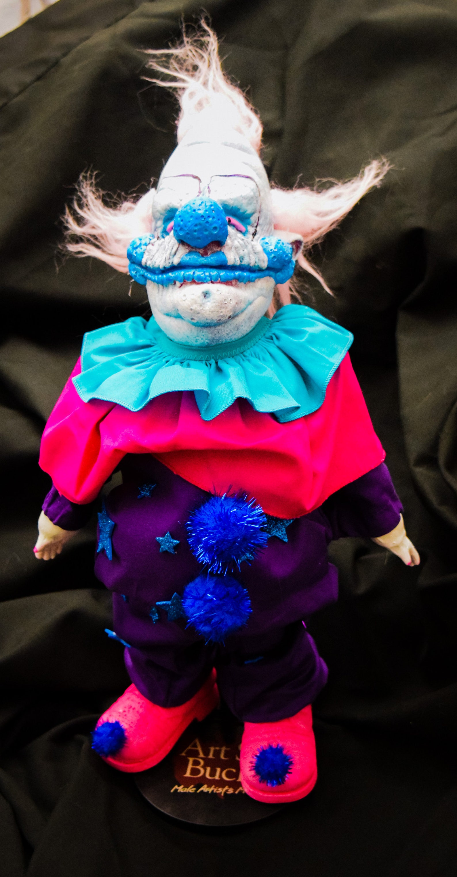 Blue Killer Klown 18 Inch Horror Doll From Outer Space Cult - Etsy