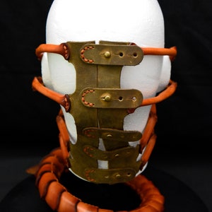 Handcrafted Leather Facehugger Alien Mask, HR Giger, Xenomorph, Chest ...