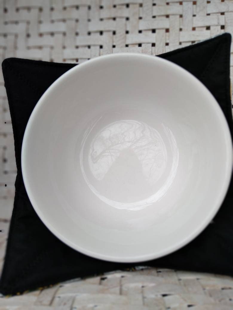 Nurse/doctor Stethoscope Fabric All Cotton Bowl Cozy Microwavable Bowl ...