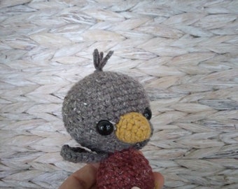 Crocheted Amigurumi Robin Bird Stuffed Animal Stuffed Animal Robin - Etsy
