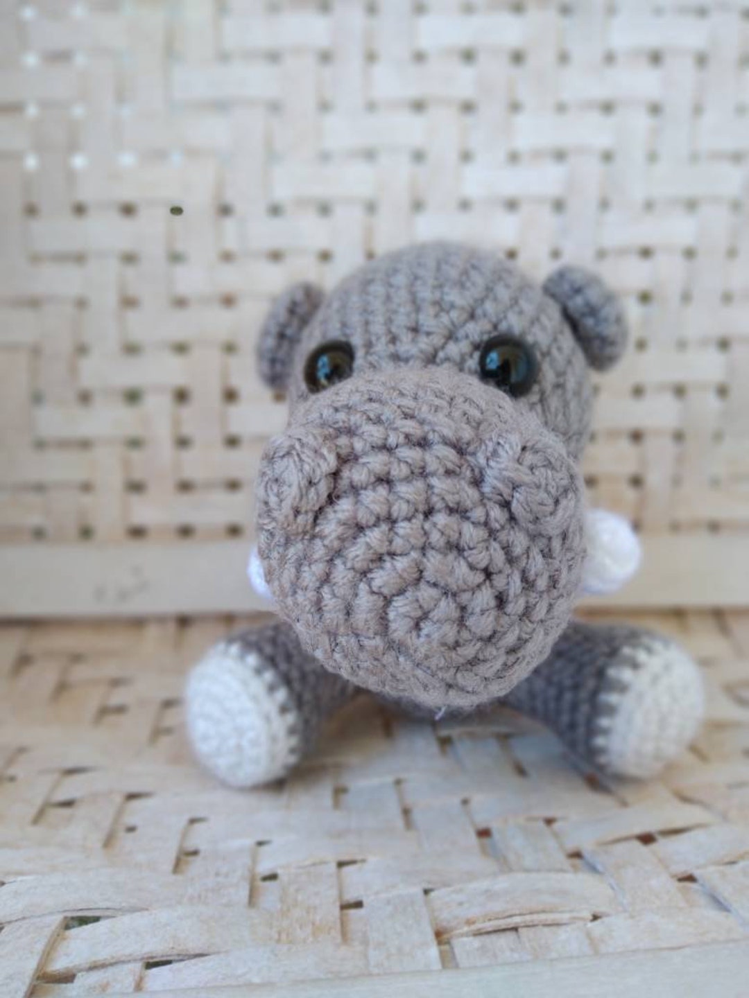 Small Size Stuffed Hippo Adorable Stuffed Animal Hippo Friend ...