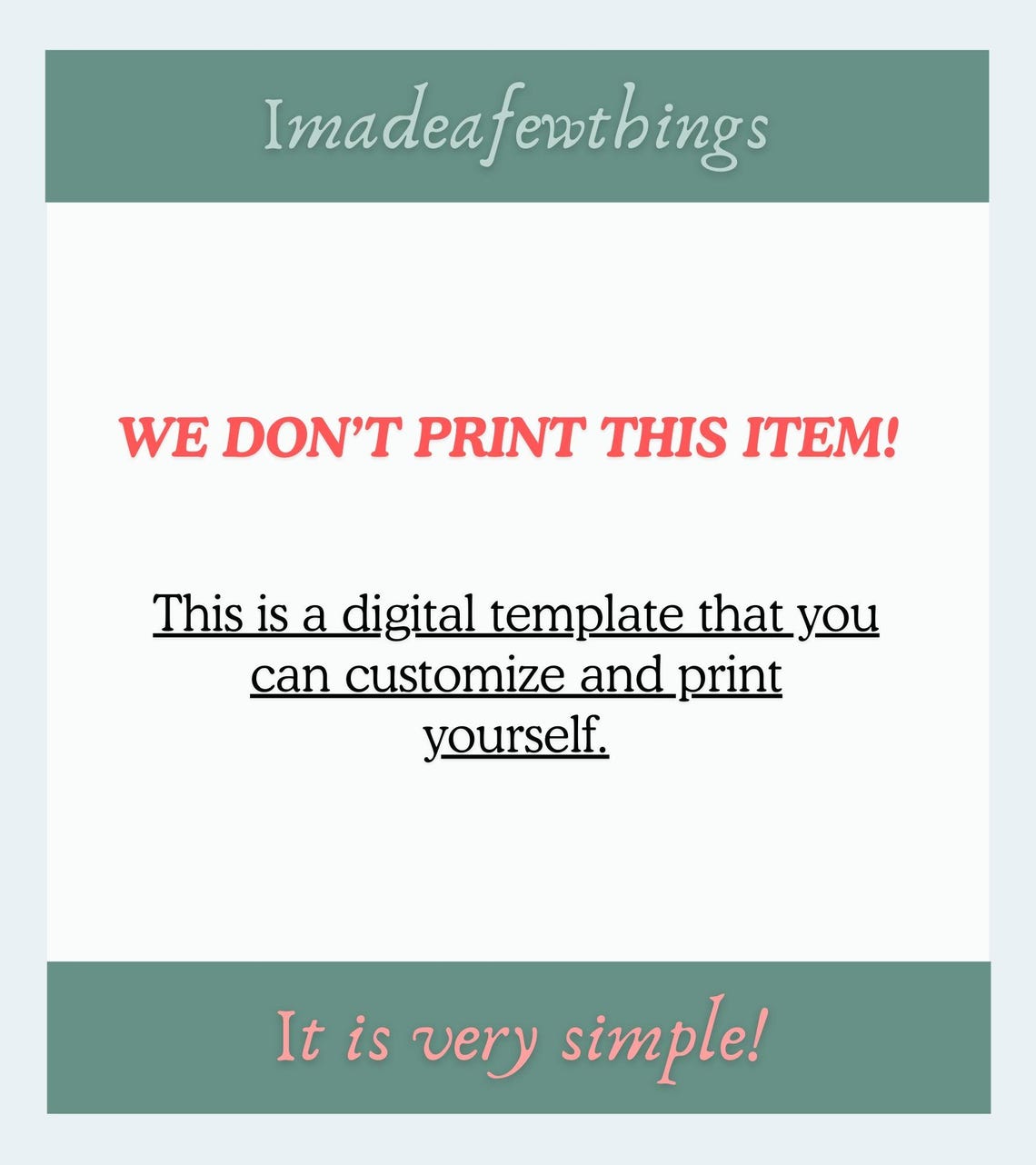 Pink Flower Border Editable Funeral Card Template, Memorial Prayer Card ...