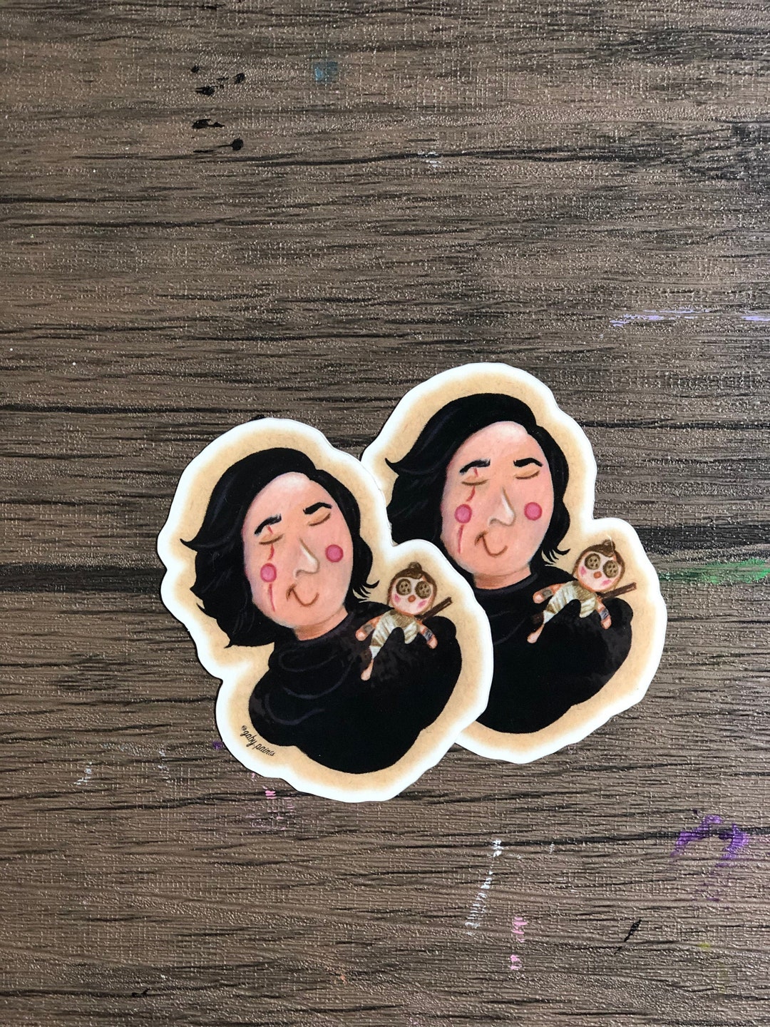 Reylo Inspired Vinyl Sticker - "a Sweet Boy" 2.2" X 3" - Etsy
