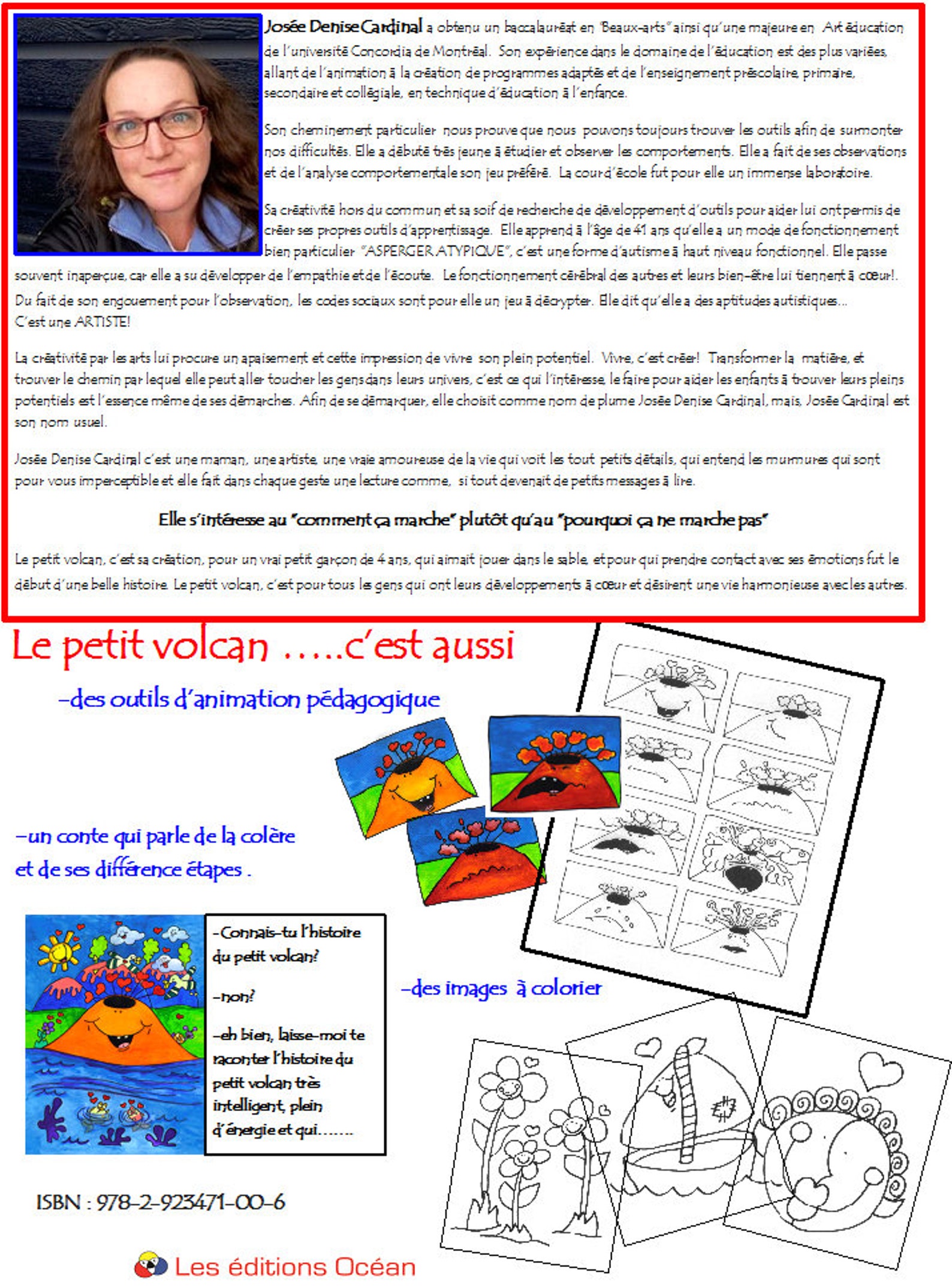 Le Petit Volcan (french) Electronic Version - Etsy
