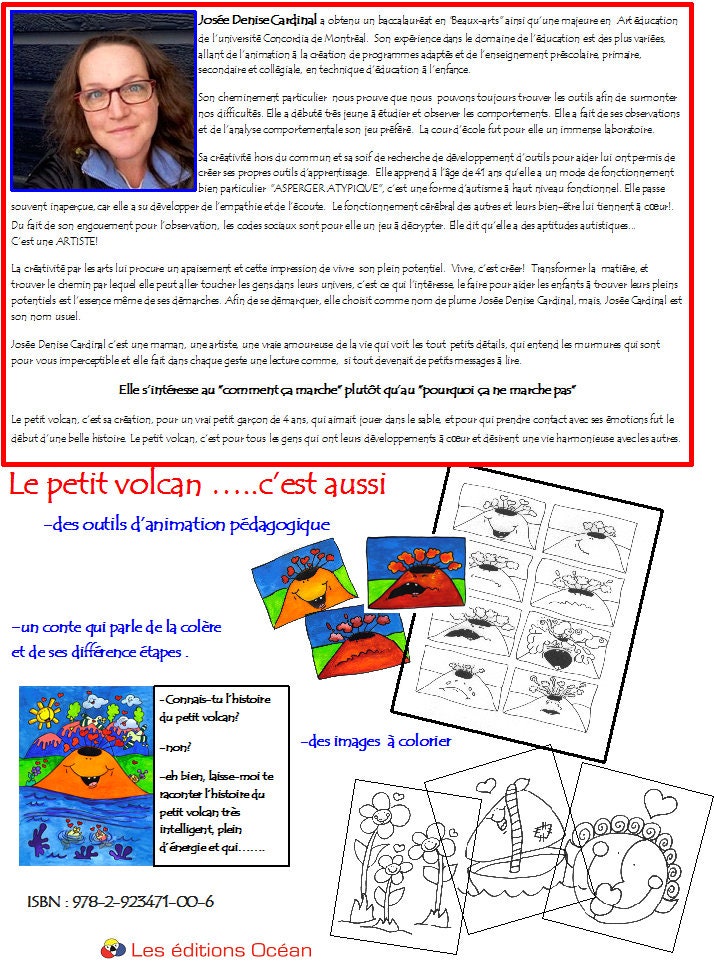 Le Petit Volcan (french) Electronic Version - Etsy