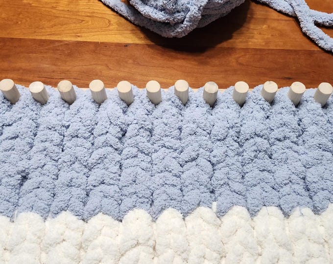 Extreme Chunky Blanket Loom 66" Handmade With Hard Wood | Beginner ...